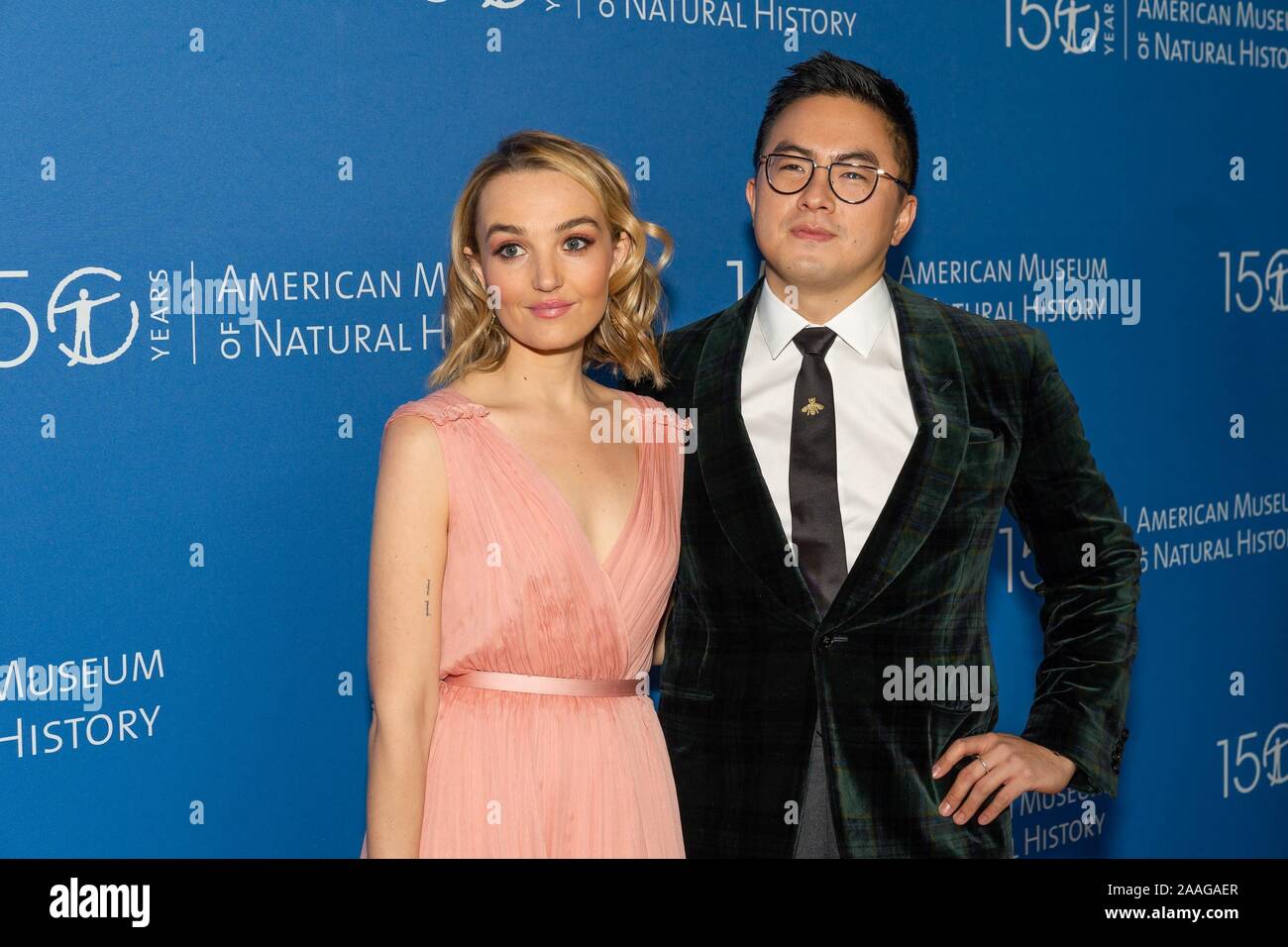 New York, NY, USA. 21st Nov, 2019. Chloe Fineman, Bowen Yang at ...