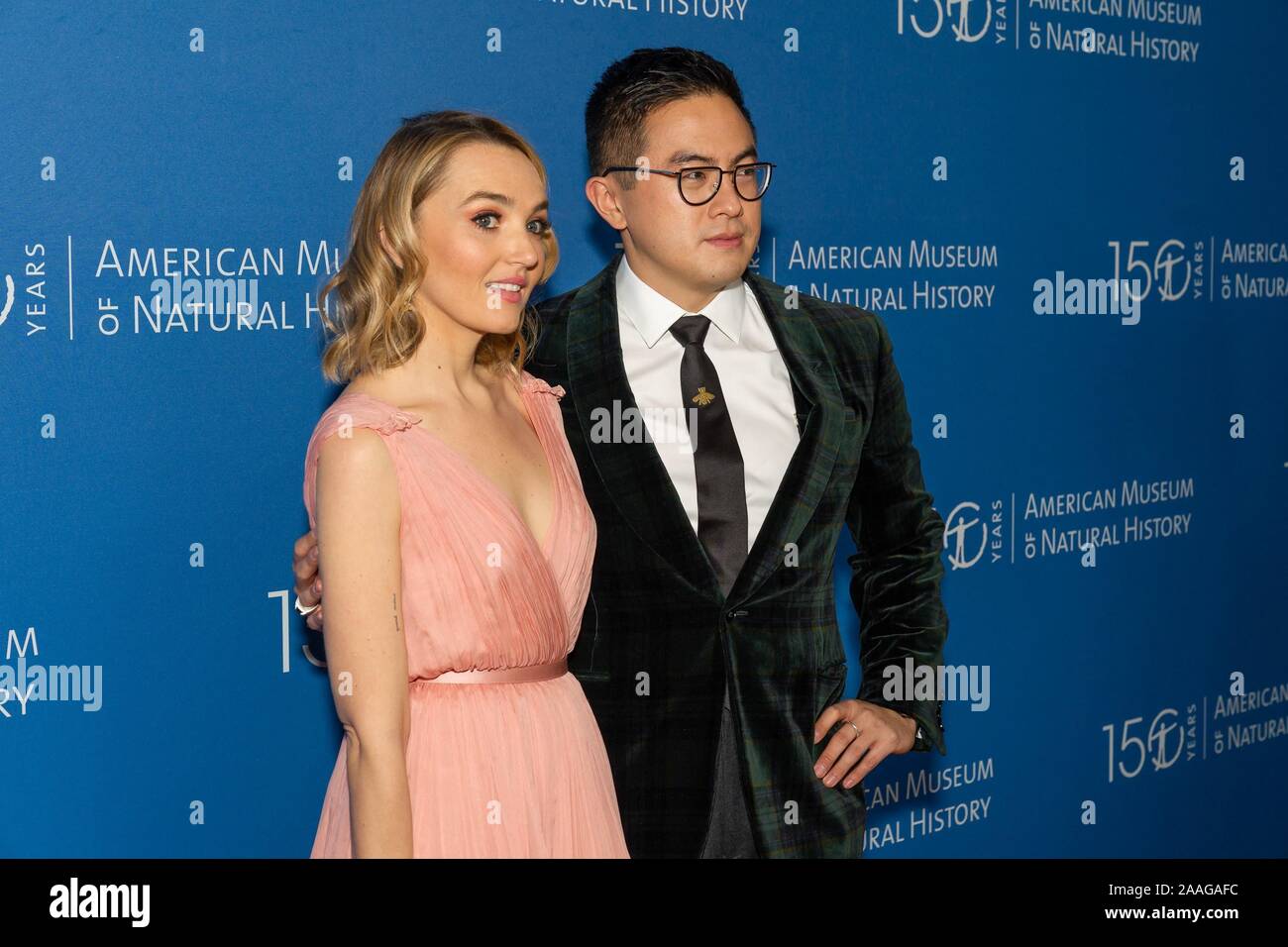 New York, NY, USA. 21st Nov, 2019. Chloe Fineman, Bowen Yang at ...