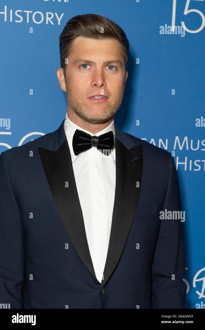 New York, NY, USA. 21st Nov, 2019. Colin Jost at arrivals for American ...
