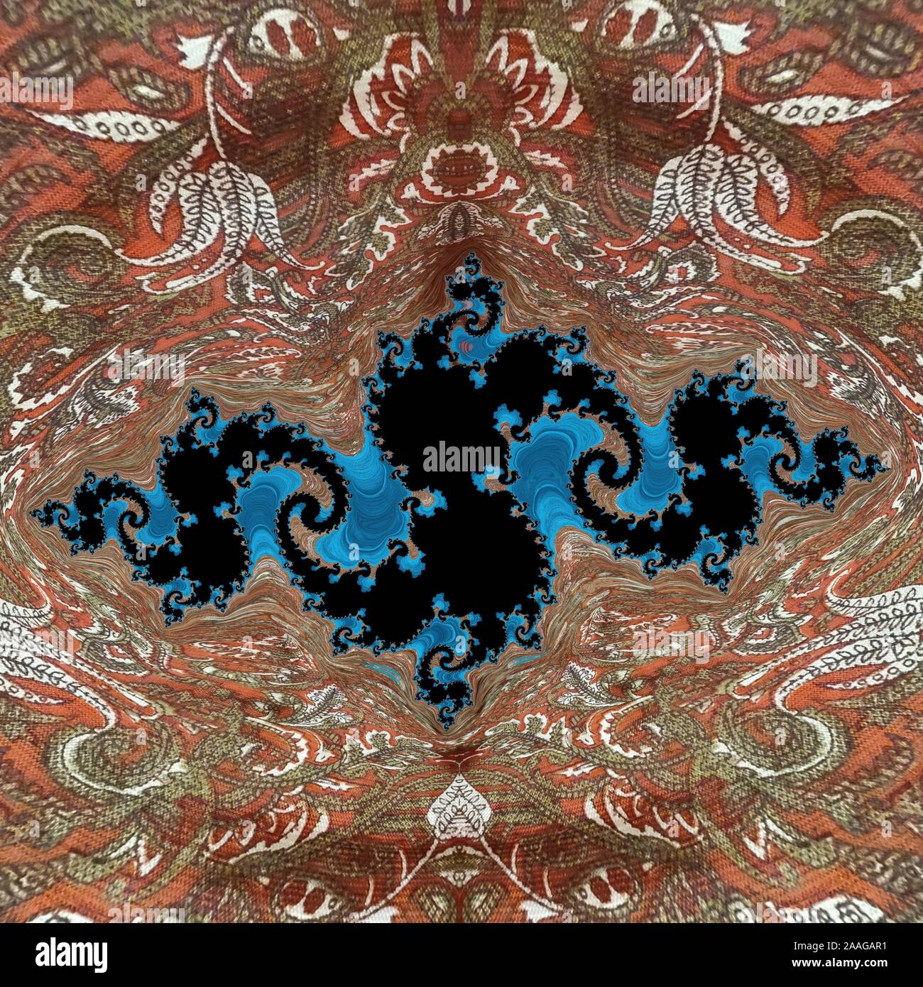 BLUE ABSTRACT PATTERNS Stock Photo - Alamy