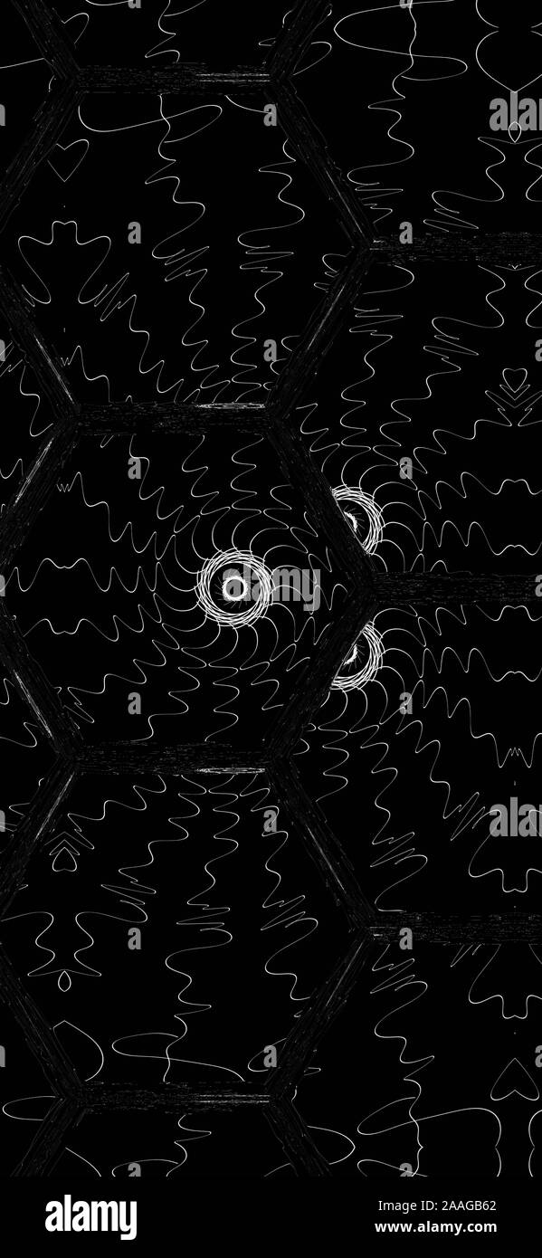 BLACK ABSTRACT PATTERNS Stock Photo - Alamy