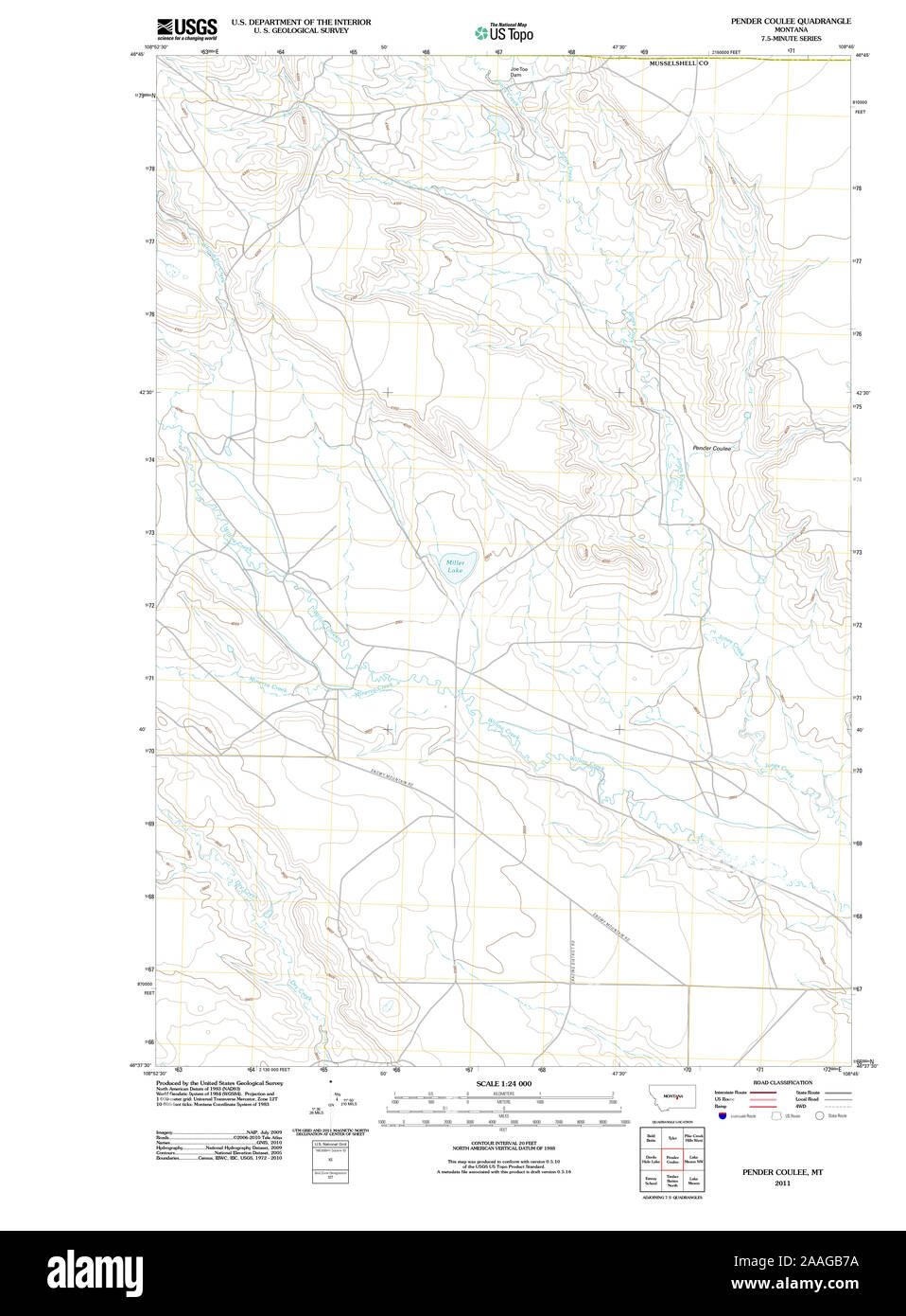 Map of coulee hi-res stock photography and images - Alamy