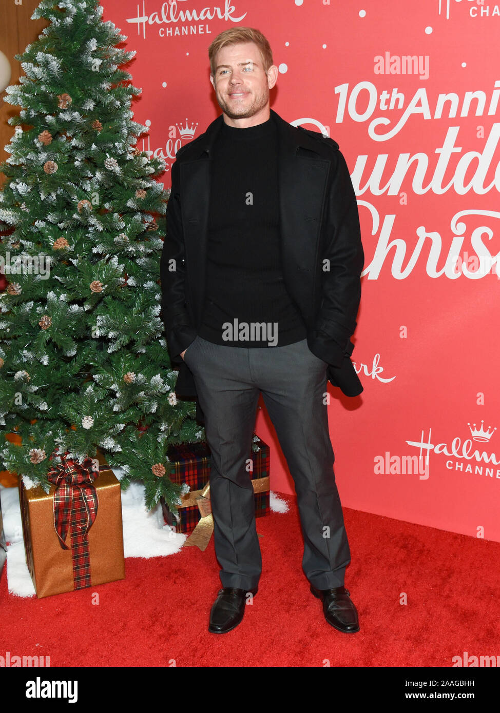 20 November 2019 - Hollywood, California - Trevor Donovan. Hallmark ...