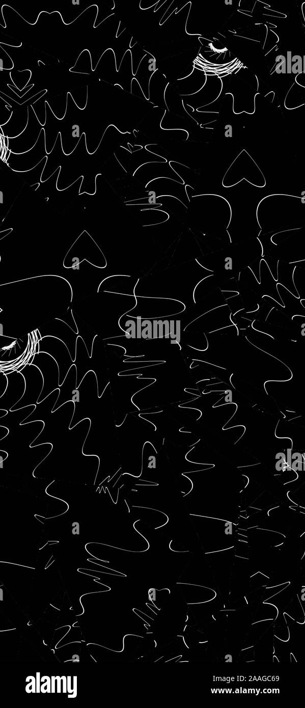 BLACK ABSTRACT PATTERNS Stock Photo - Alamy