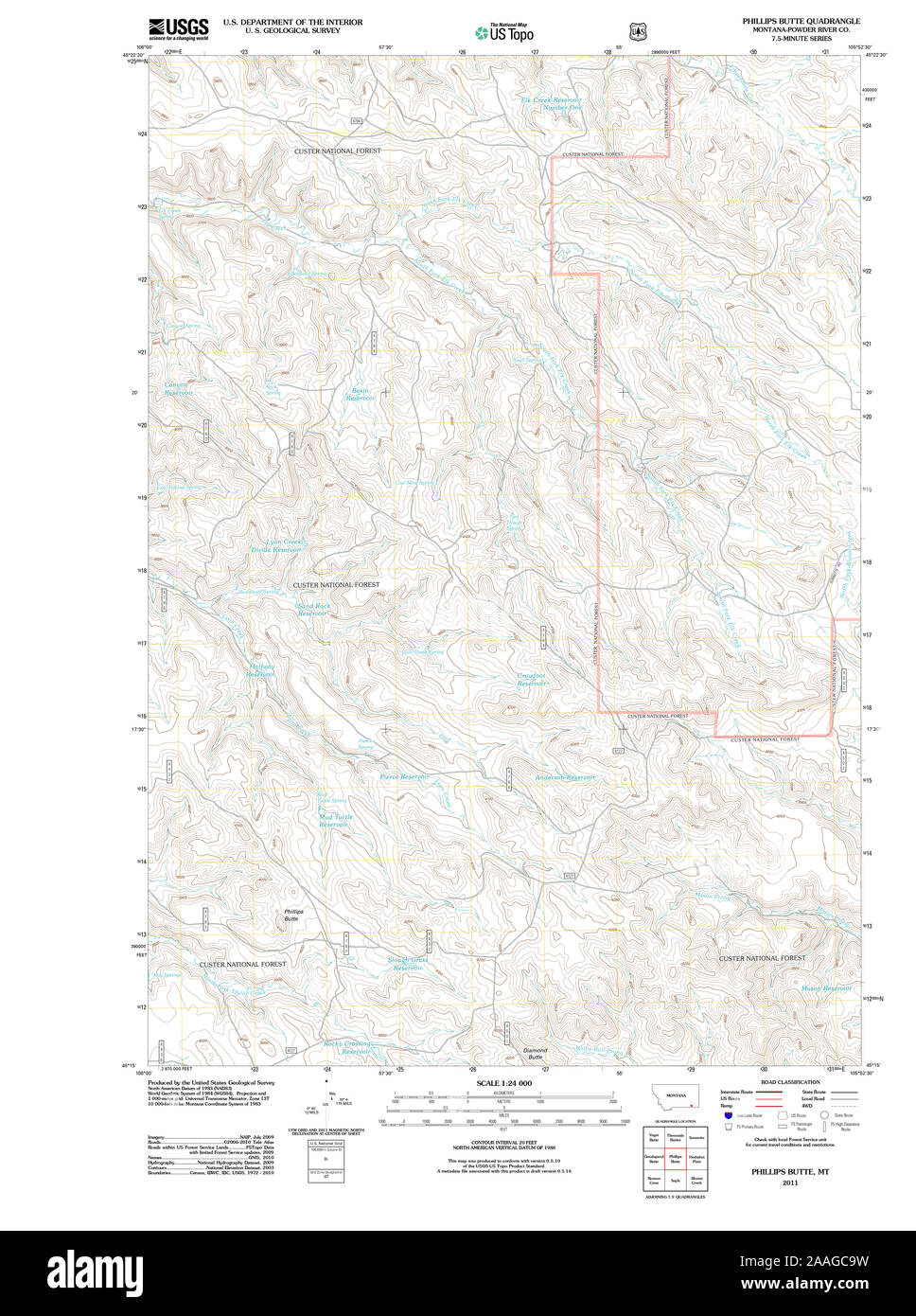 Map of butte montana hi-res stock photography and images - Alamy