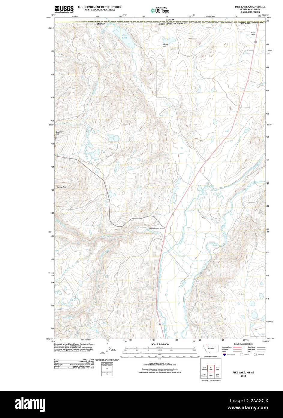 Pike map Cut Out Stock Images & Pictures - Alamy
