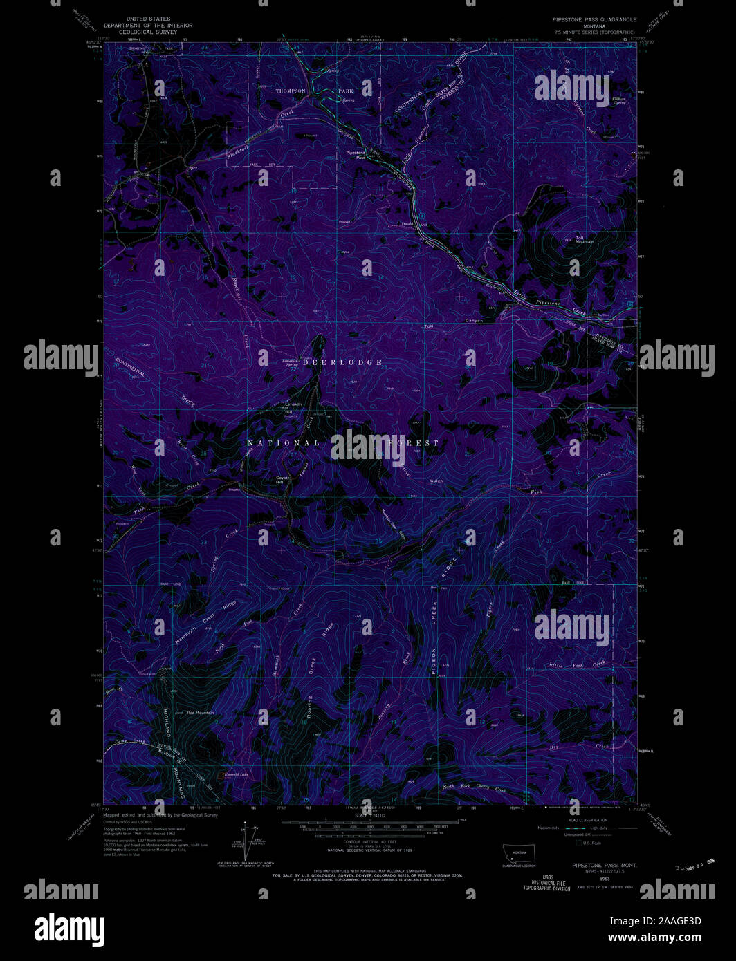 Map of pipestone hi-res stock photography and images - Alamy