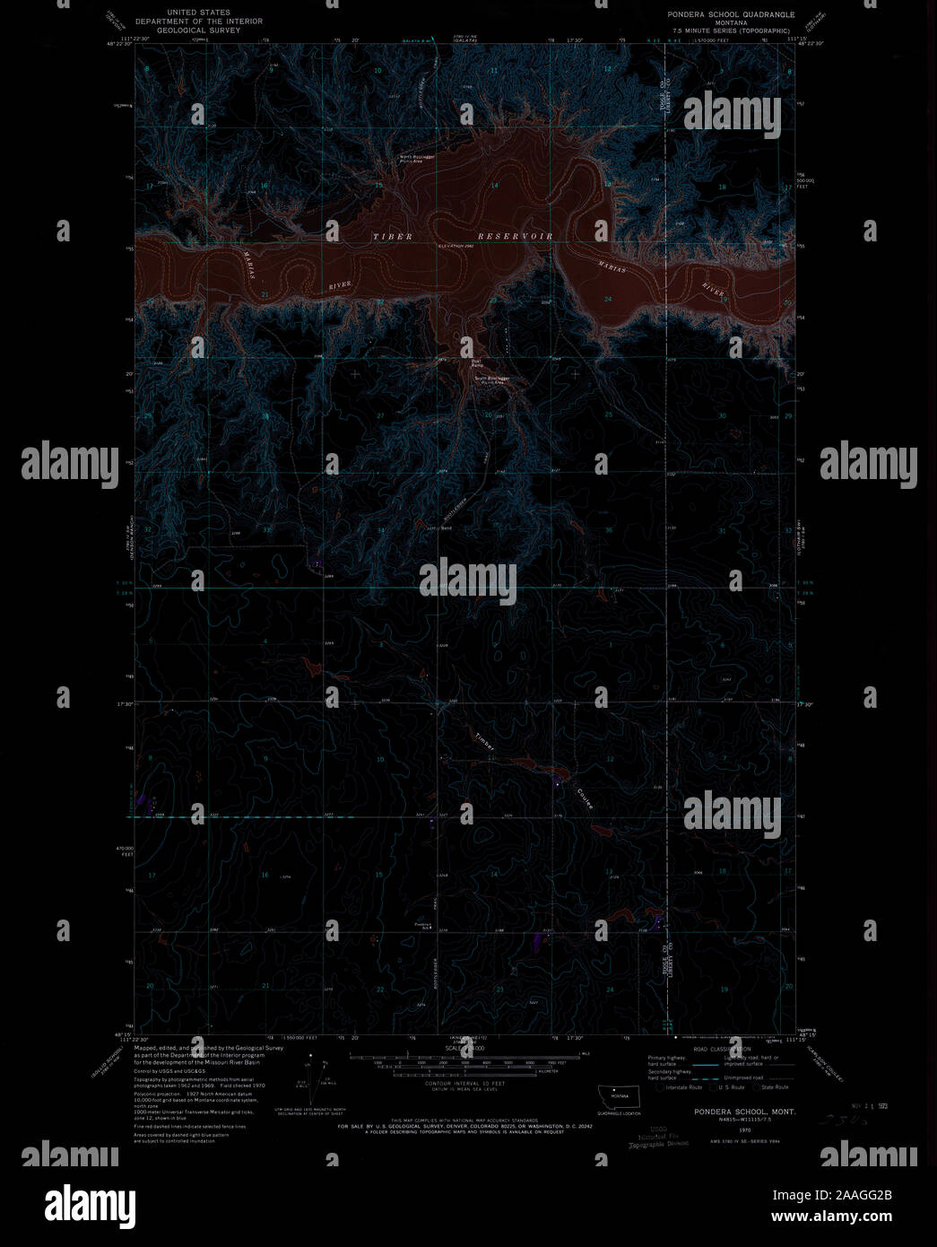 Pondera map hi-res stock photography and images - Alamy