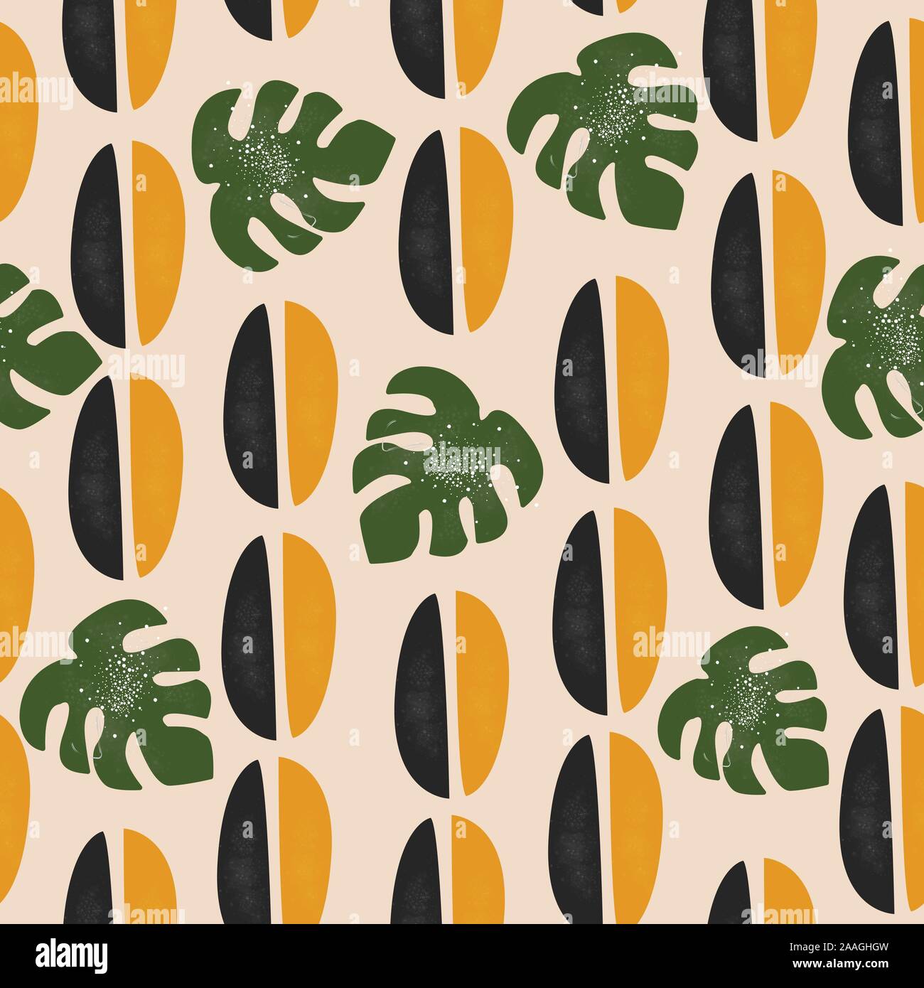 Terracotta Abstract Seamless Pattern Modern Digital Design Modern