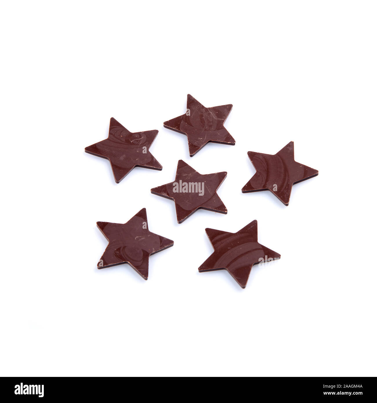 Chocolate or chocolate star on a background Stock Photo - Alamy