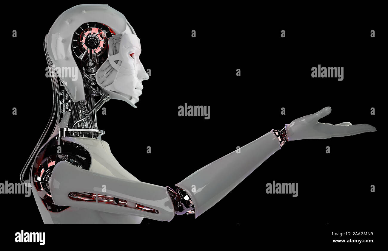 Humanoid robot cyborg hi-res stock photography and images - Alamy