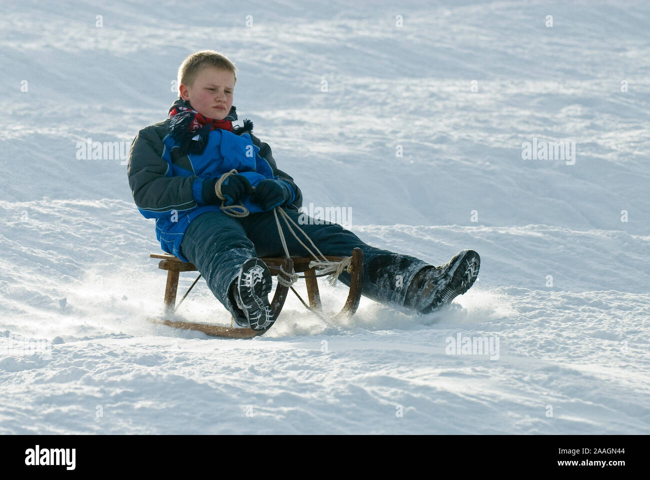 Rodeln im Harz Stock Photo - Alamy