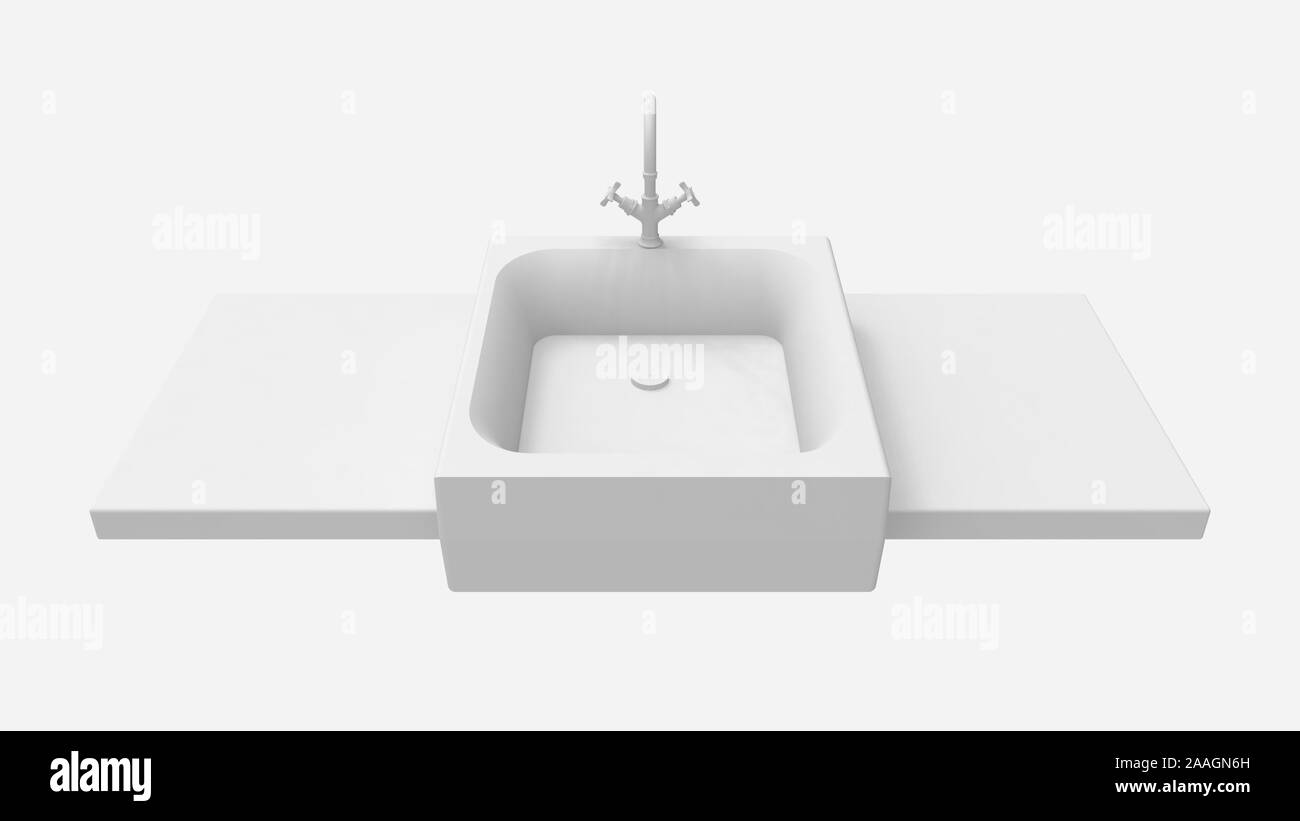Top wash basin Black and White Stock Photos & Images - Alamy