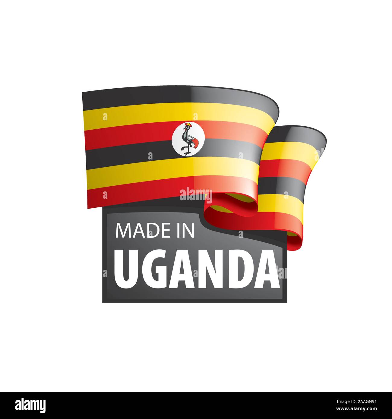 Uganda Flag Logo