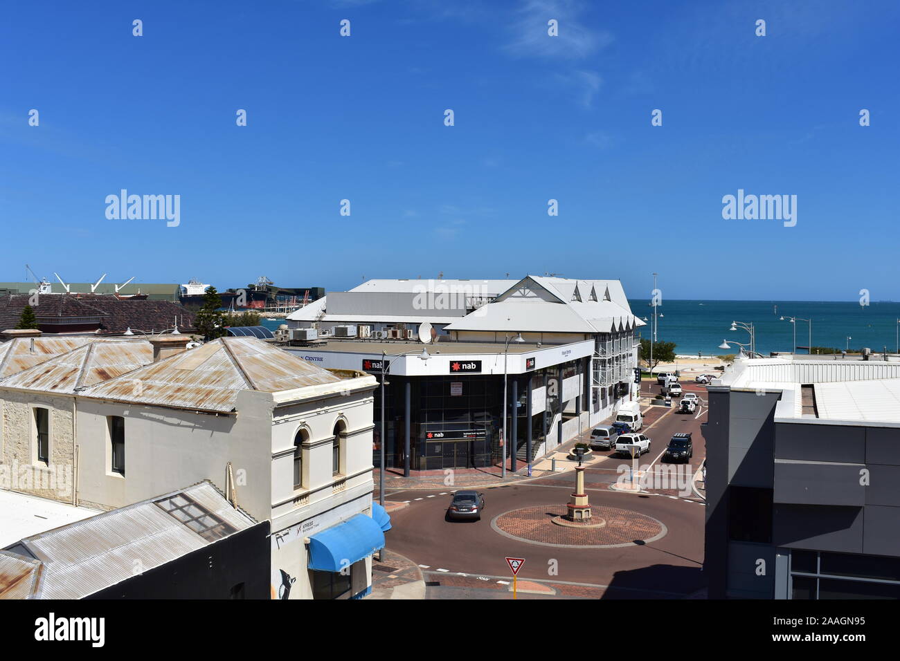 marine terrace roundabout Geraldton Stock Photo - Alamy