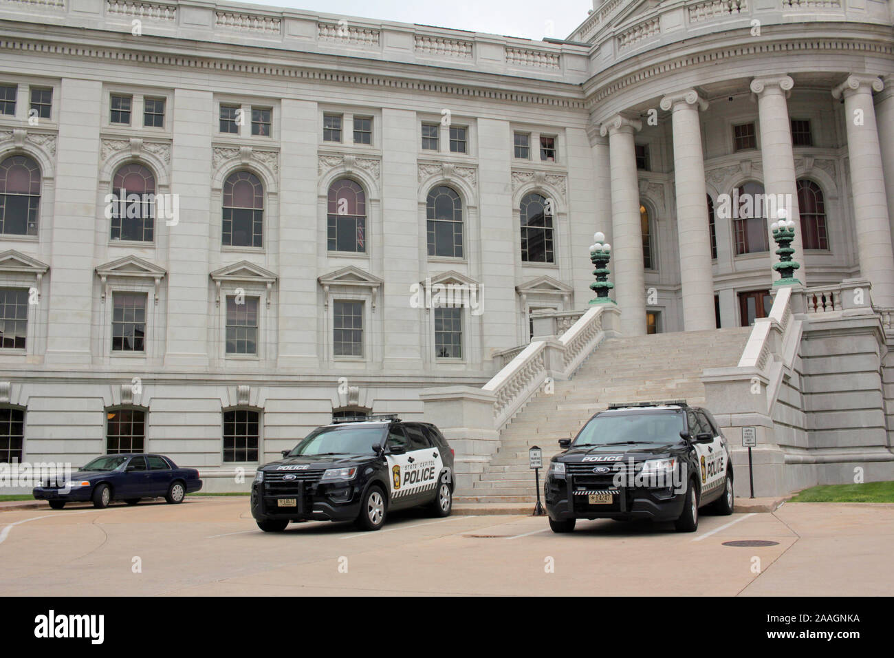 Police cars america hi-res stock photography and images - Alamy