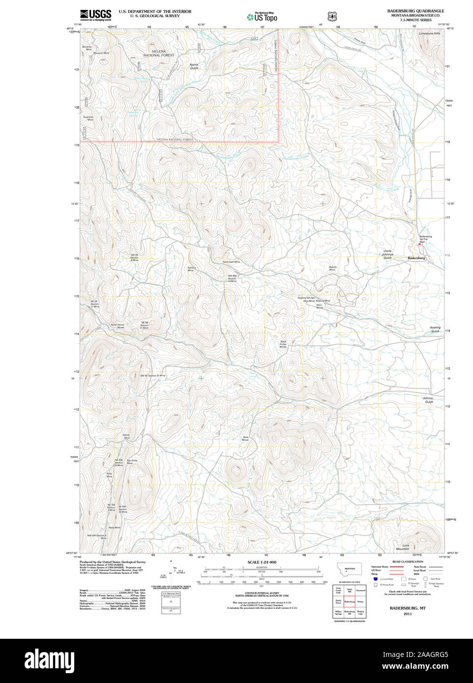Map of radersburg Cut Out Stock Images & Pictures - Alamy