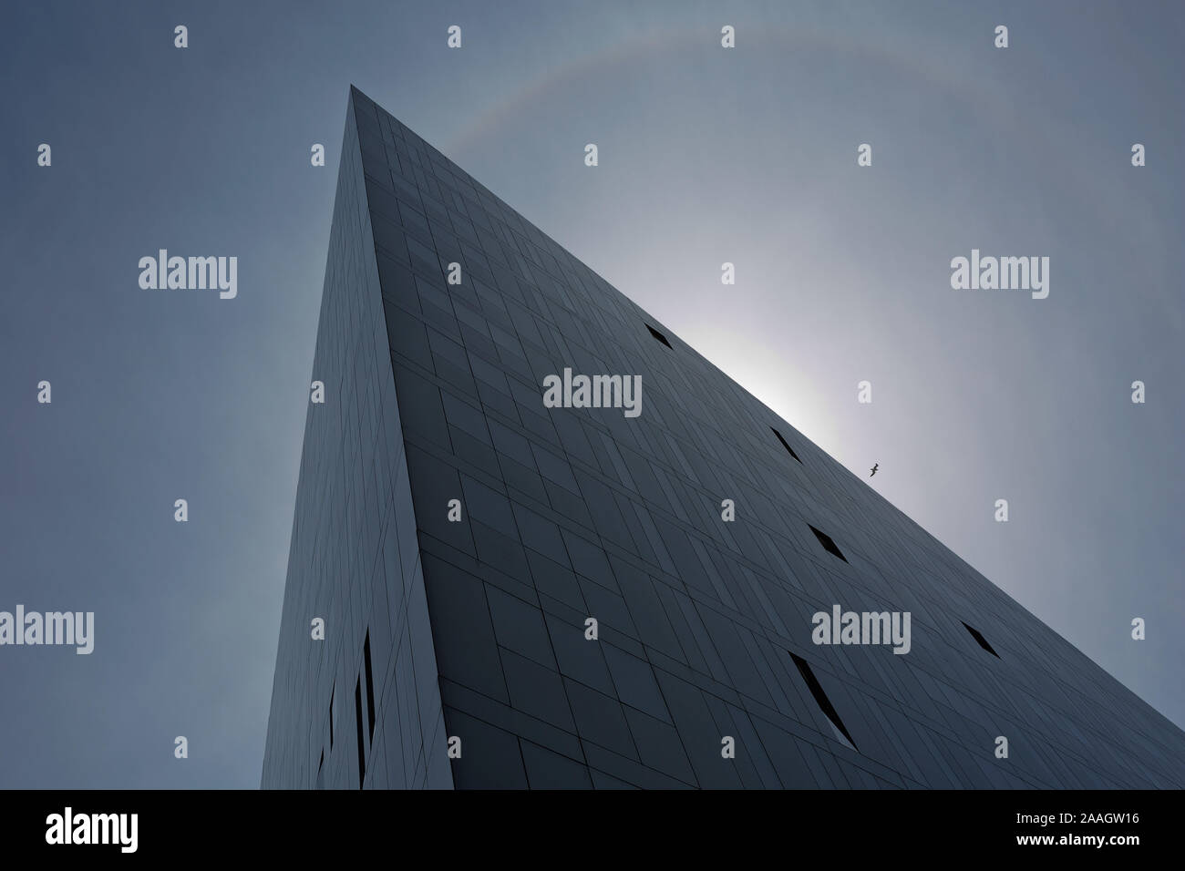 LIVERPOOL, ENGLAND, UK - JUNE 07, 2017: Modern building of Museum of ...