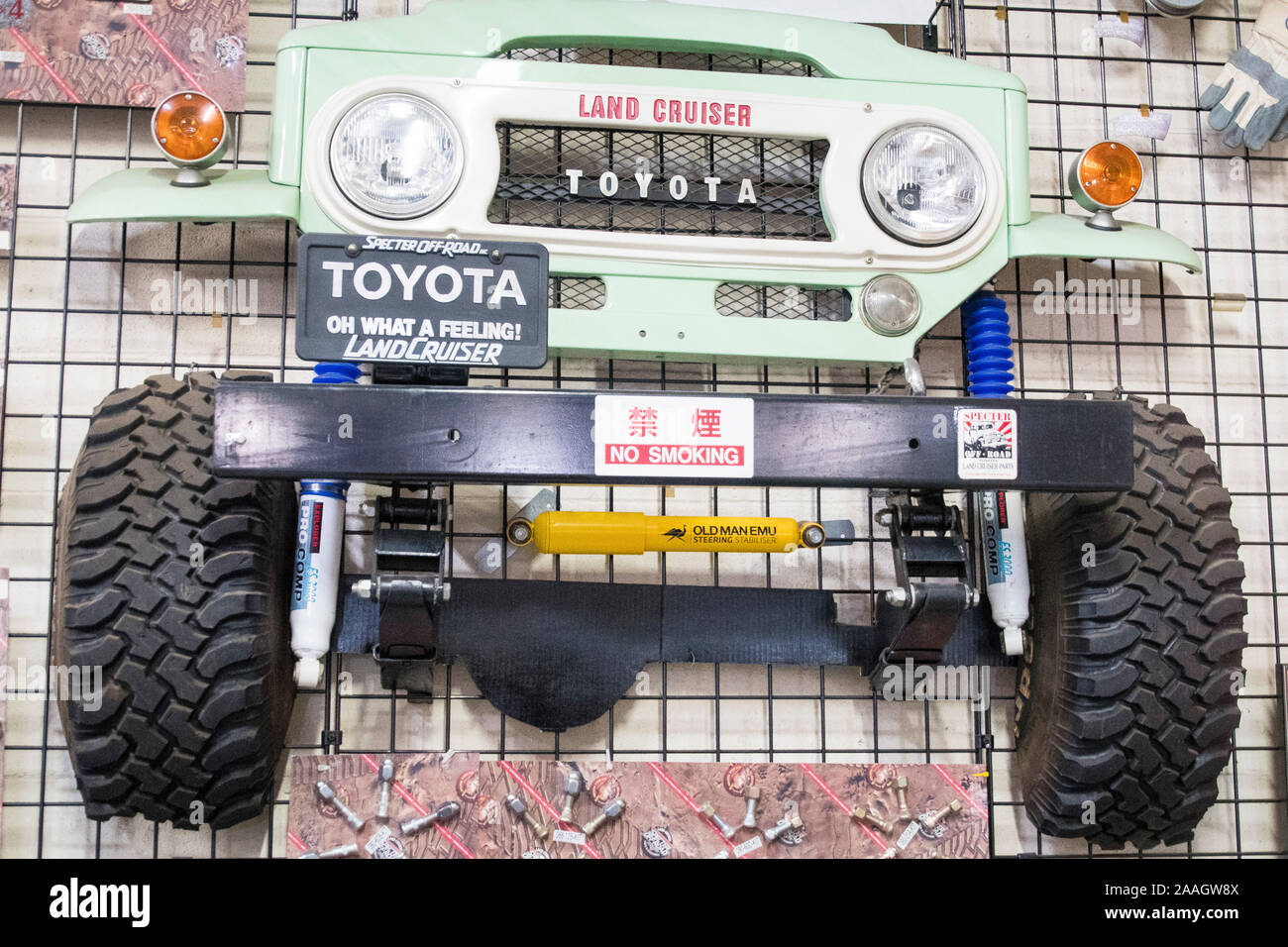 Stock Photo - Toyota Land Cruiser exhibit at Spectre Off-Road in Los ...