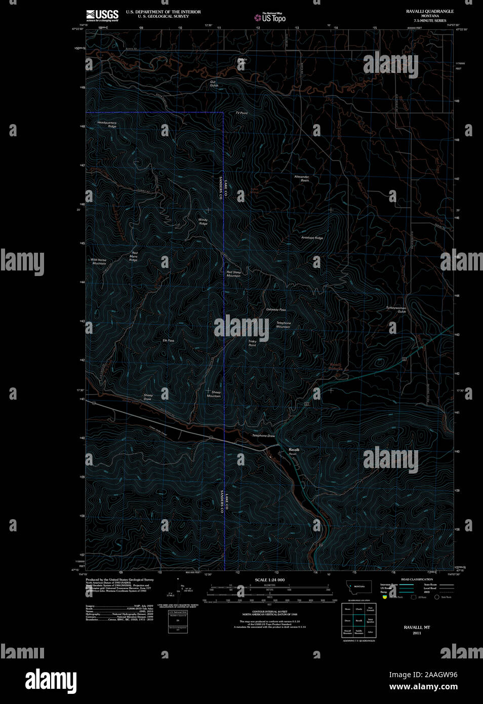 Ravalli map hi-res stock photography and images - Alamy