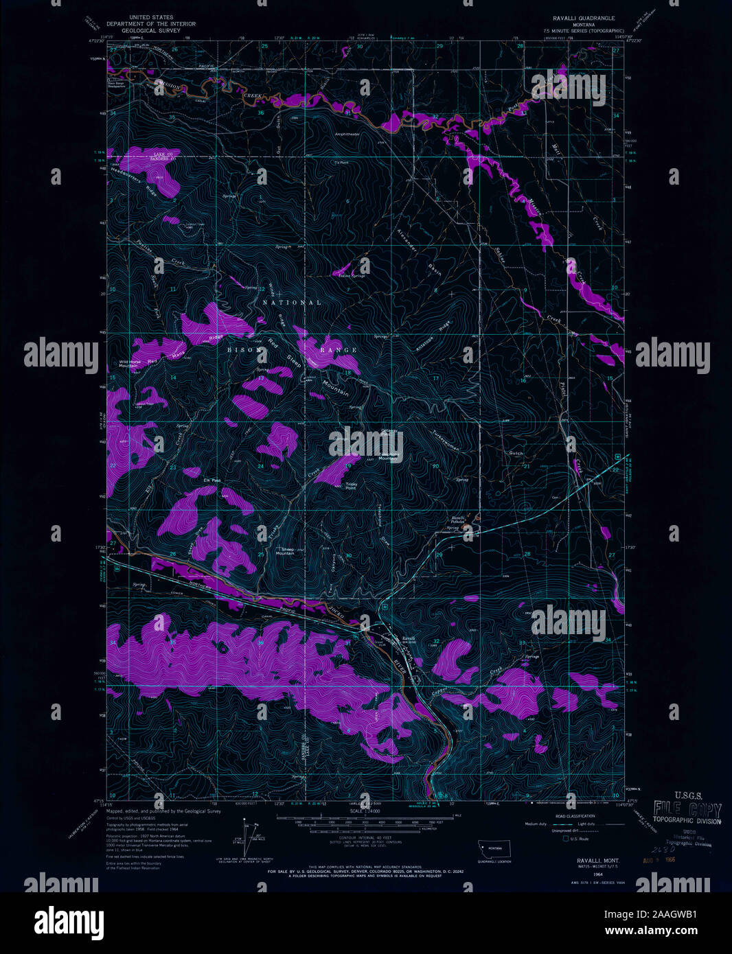 Ravalli map hi-res stock photography and images - Alamy