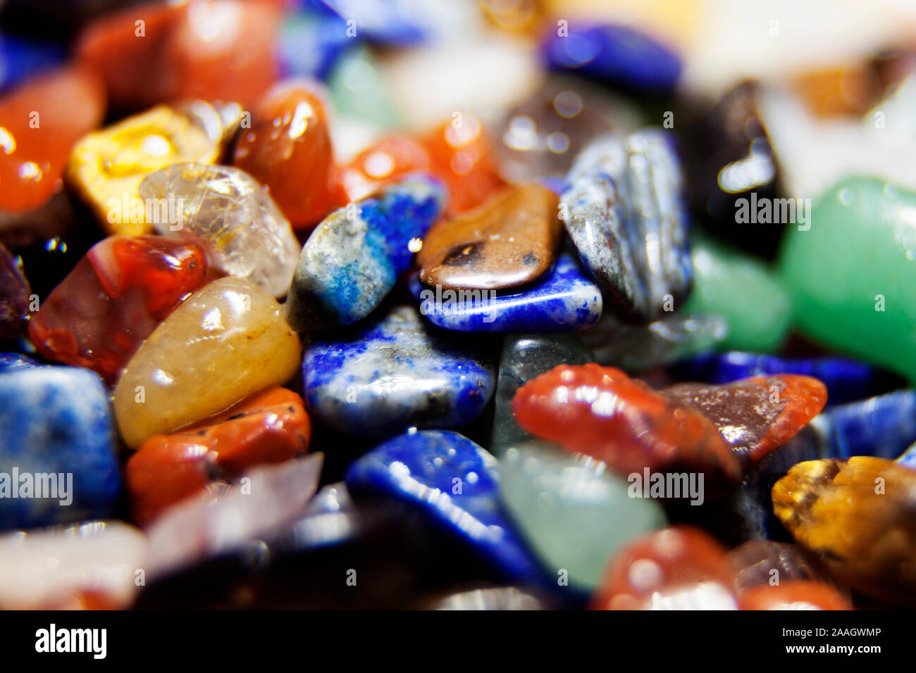 Small multi color pebbles stones hi-res stock photography and images ...
