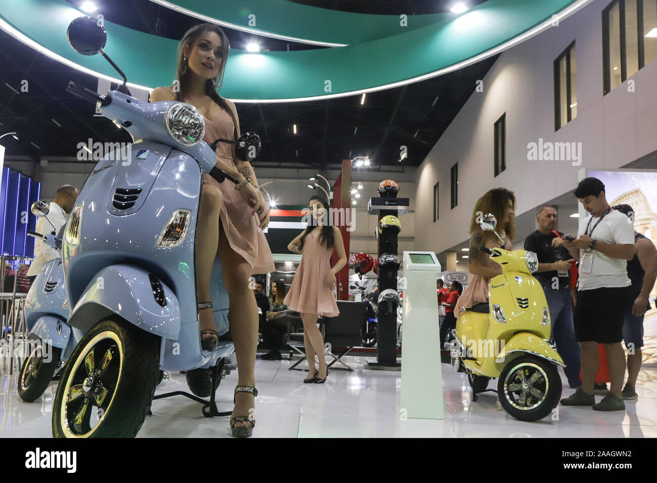 Motorcycle trade show hi-res stock photography and images - Alamy