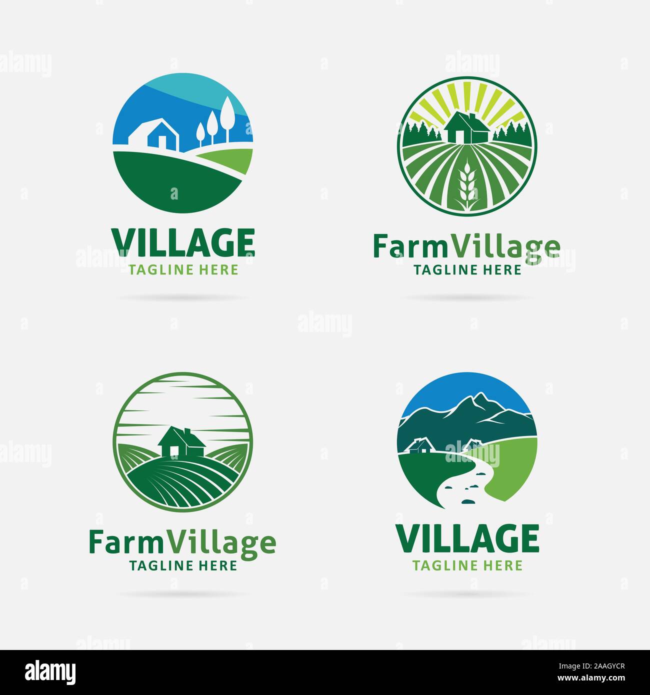 Agriculture farmhouse village hi-res stock photography and images - Alamy