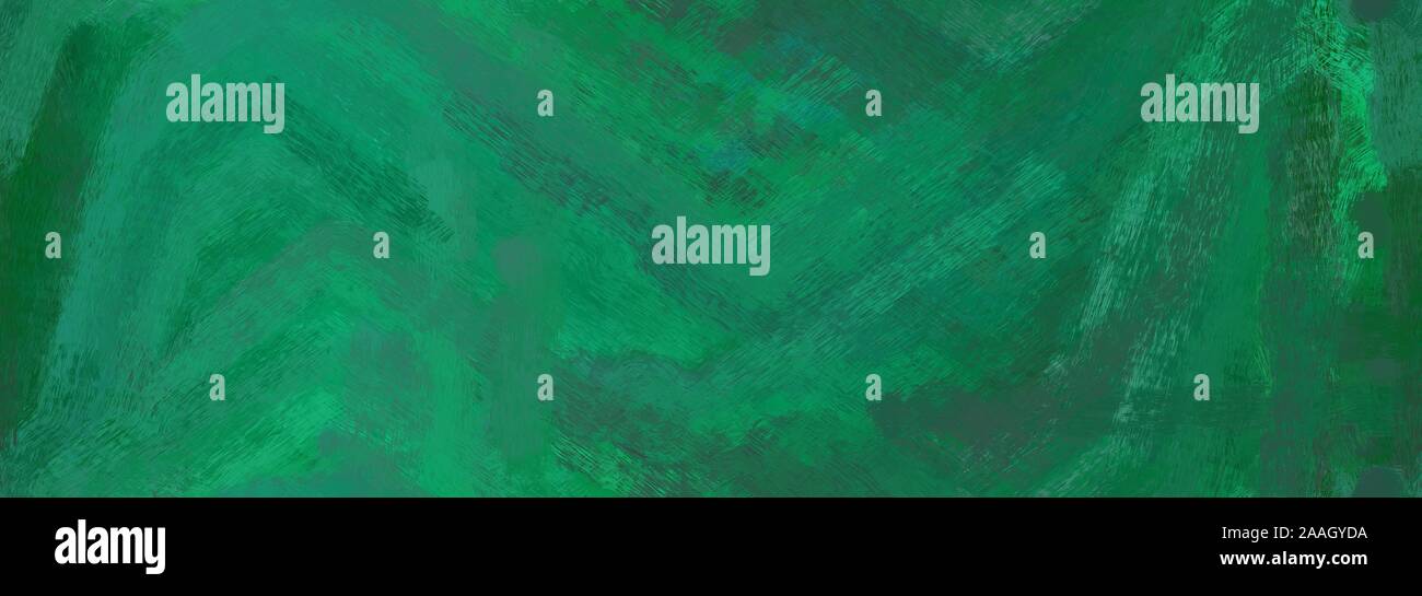 abstract seamless pattern brush painted background with teal green, sea ...