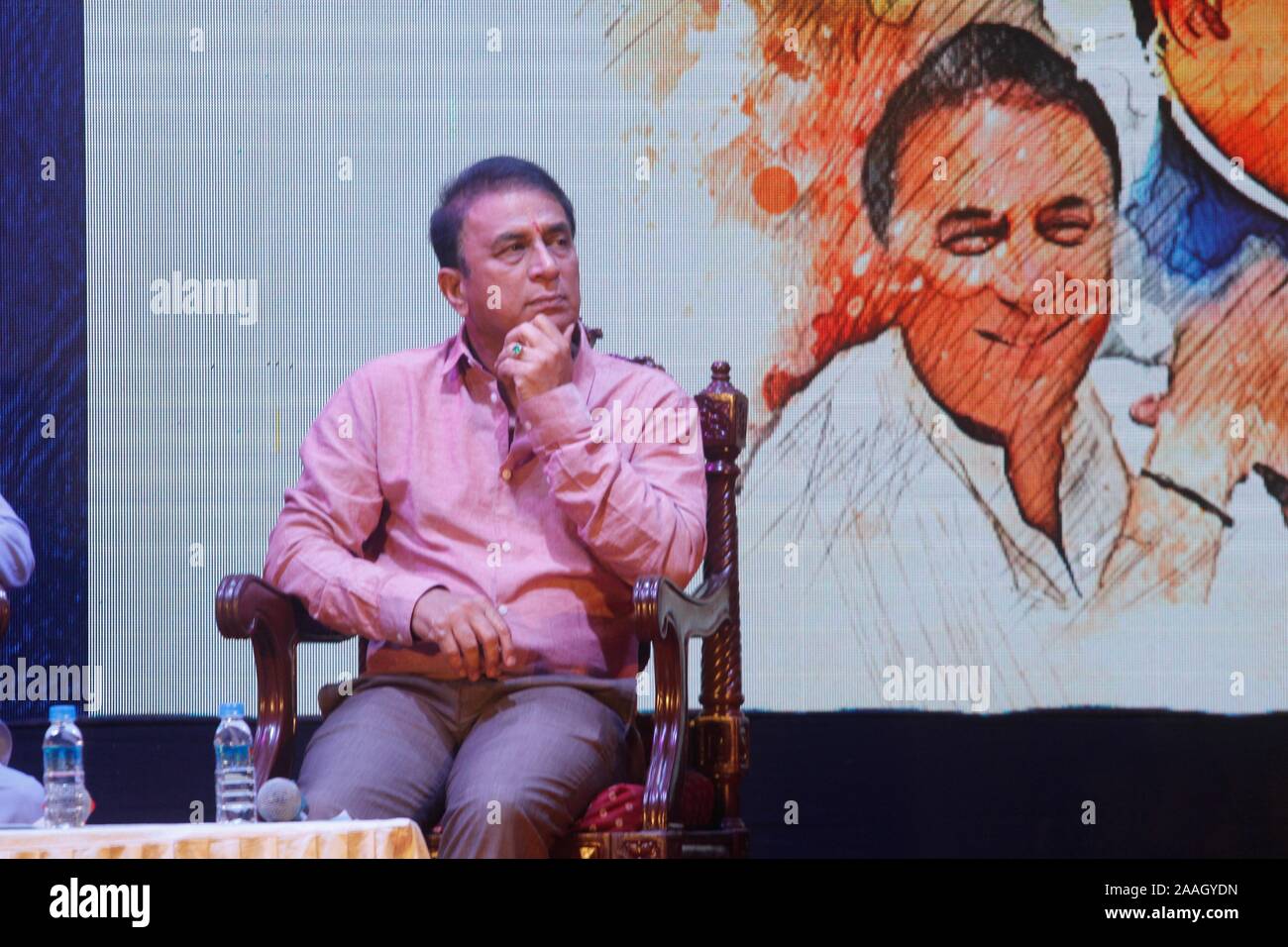 Kolkata, India. 21st Nov, 2019. Legendary Cricketer, Sunil Manohar ...