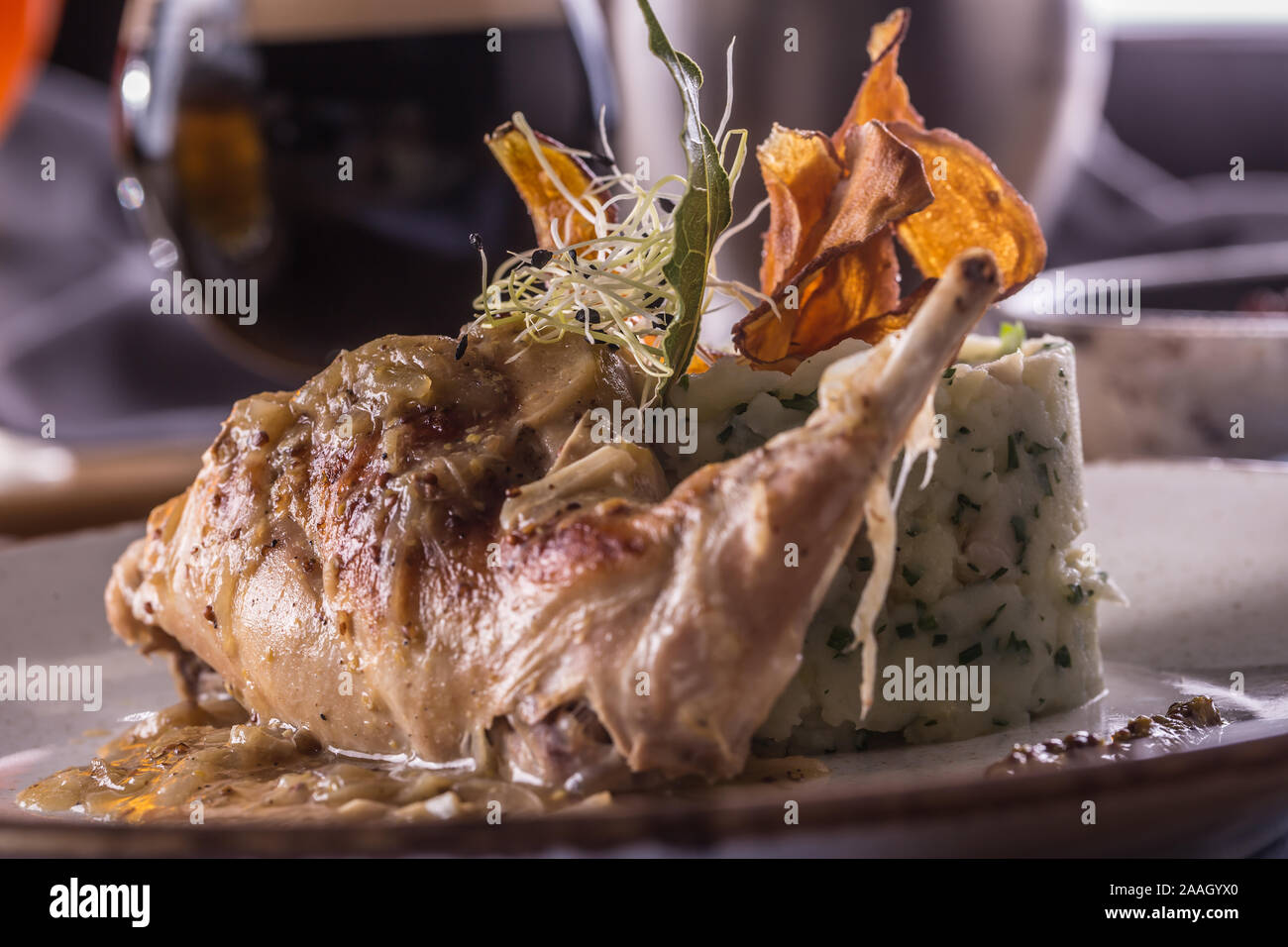 Rabbit leg hi-res stock photography and images - Alamy