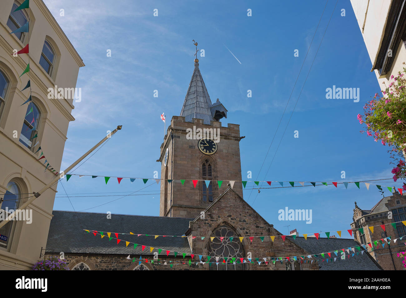 The Town Church is also known as the Parish Church of St Peter Port in ...