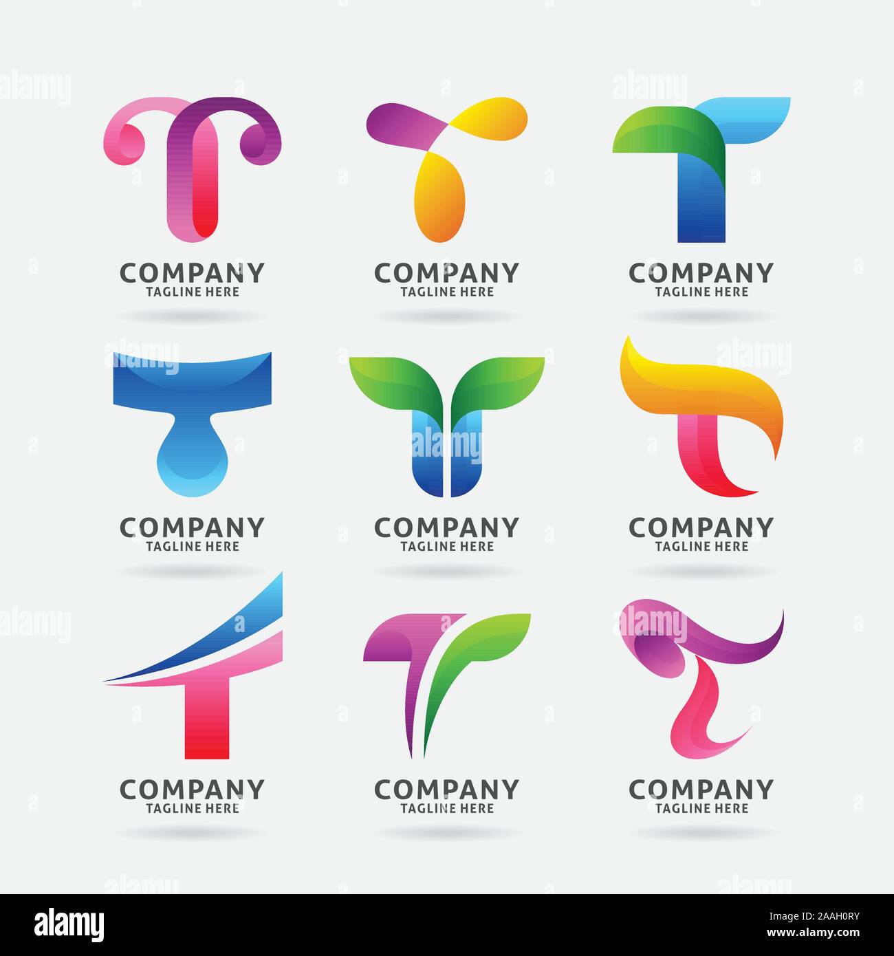 T Type Logo High Resolution Stock Photography and Images - Alamy