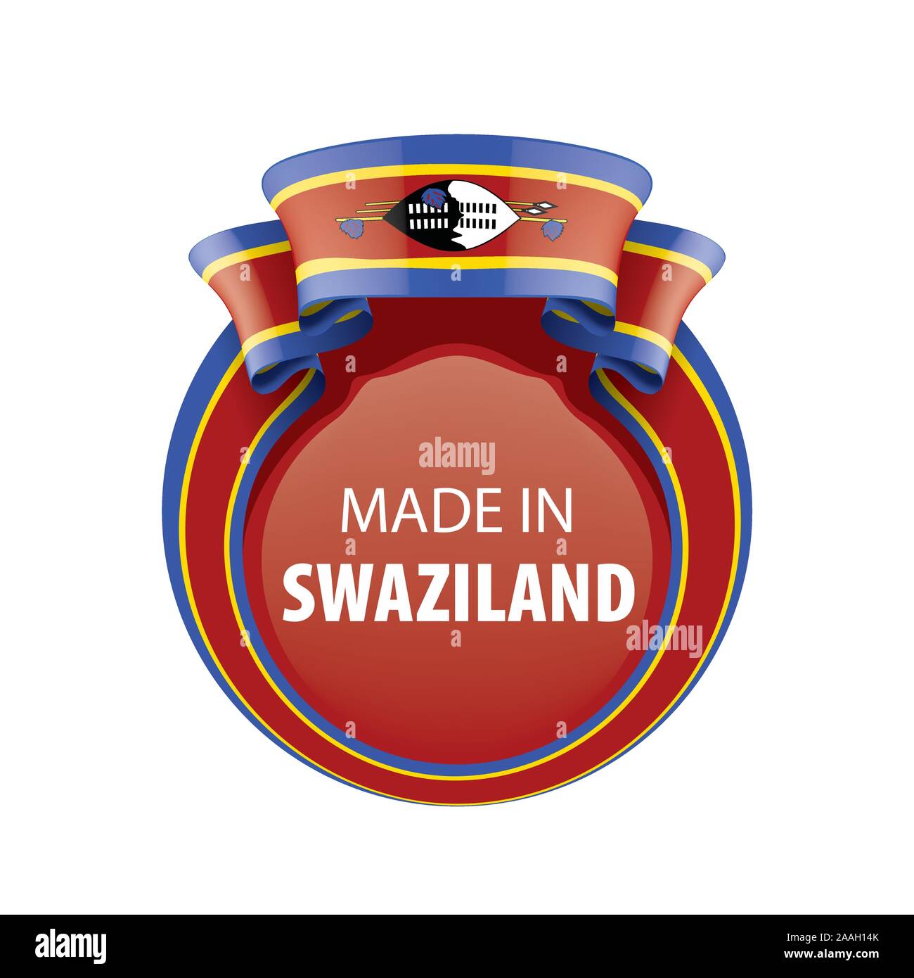 National flag swaziland made hi-res stock photography and images - Alamy