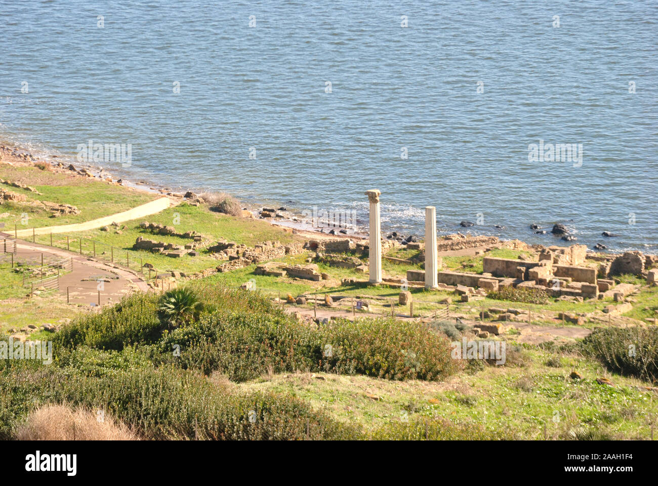 View of Tharros Stock Photo - Alamy