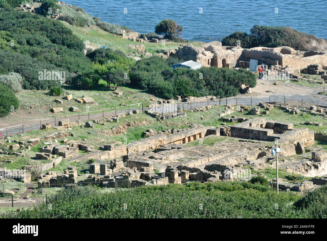 View of Tharros Stock Photo - Alamy
