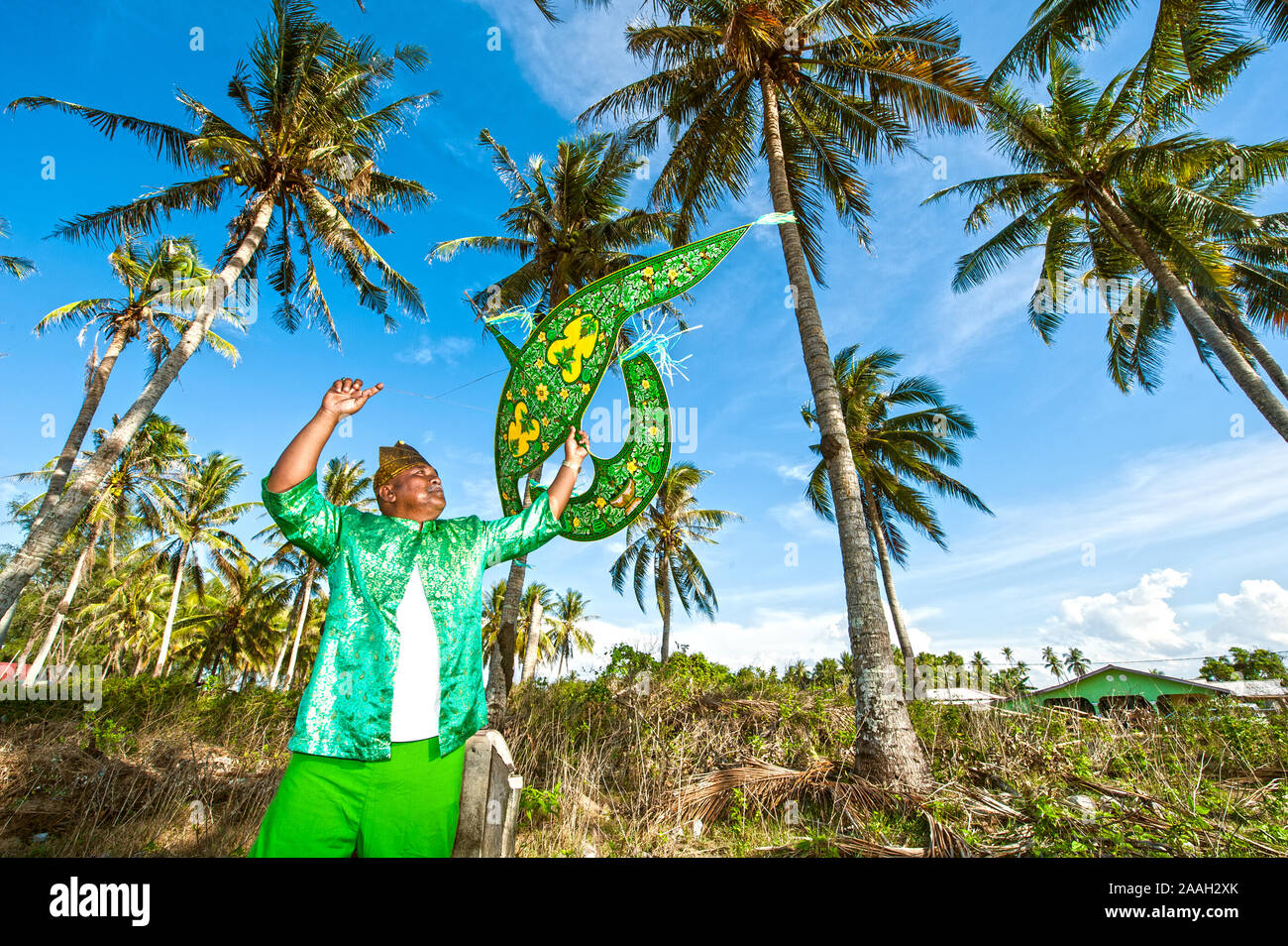 Wau bulan flying hi-res stock photography and images - Alamy