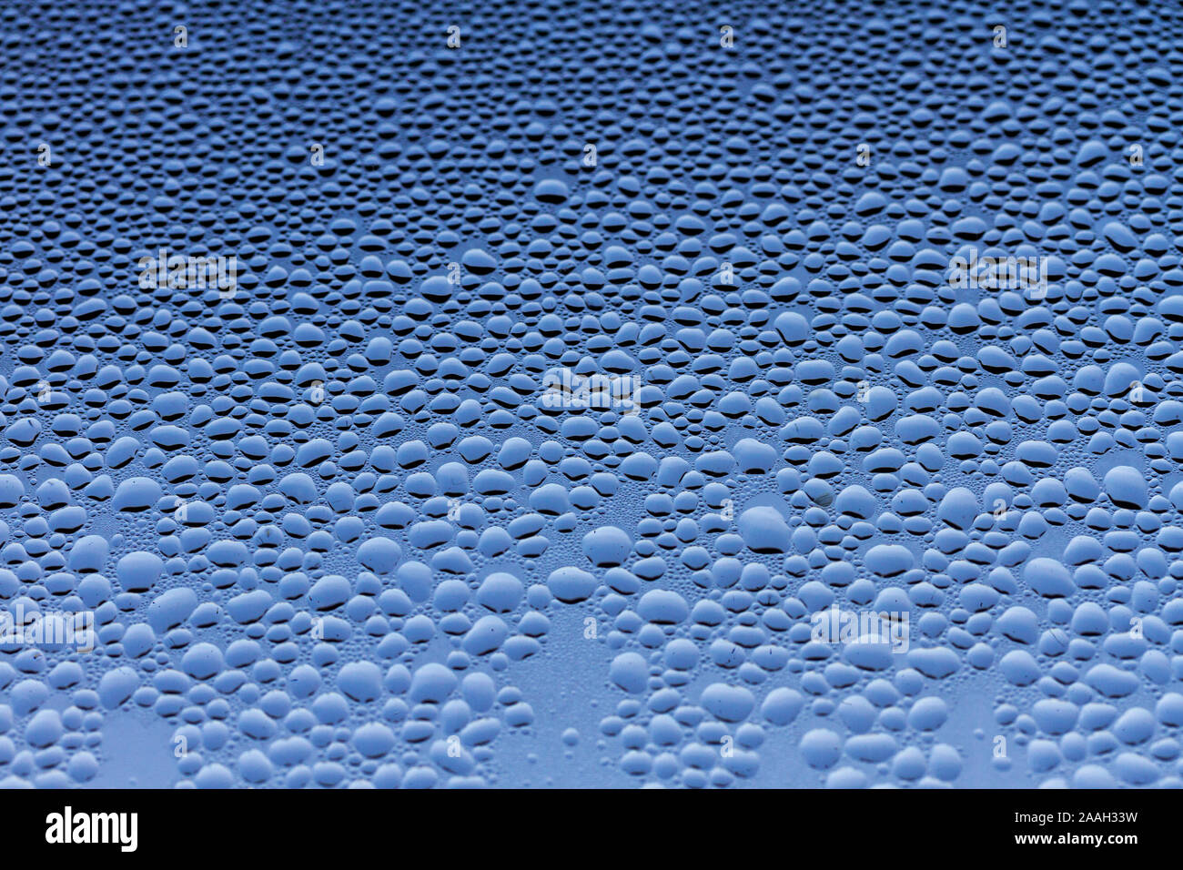 beautiful texture of water drops on glass Stock Photo - Alamy
