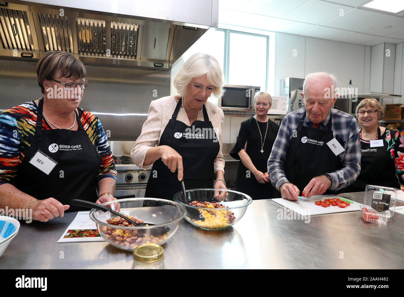Senior chefs during hi-res stock photography and images - Alamy