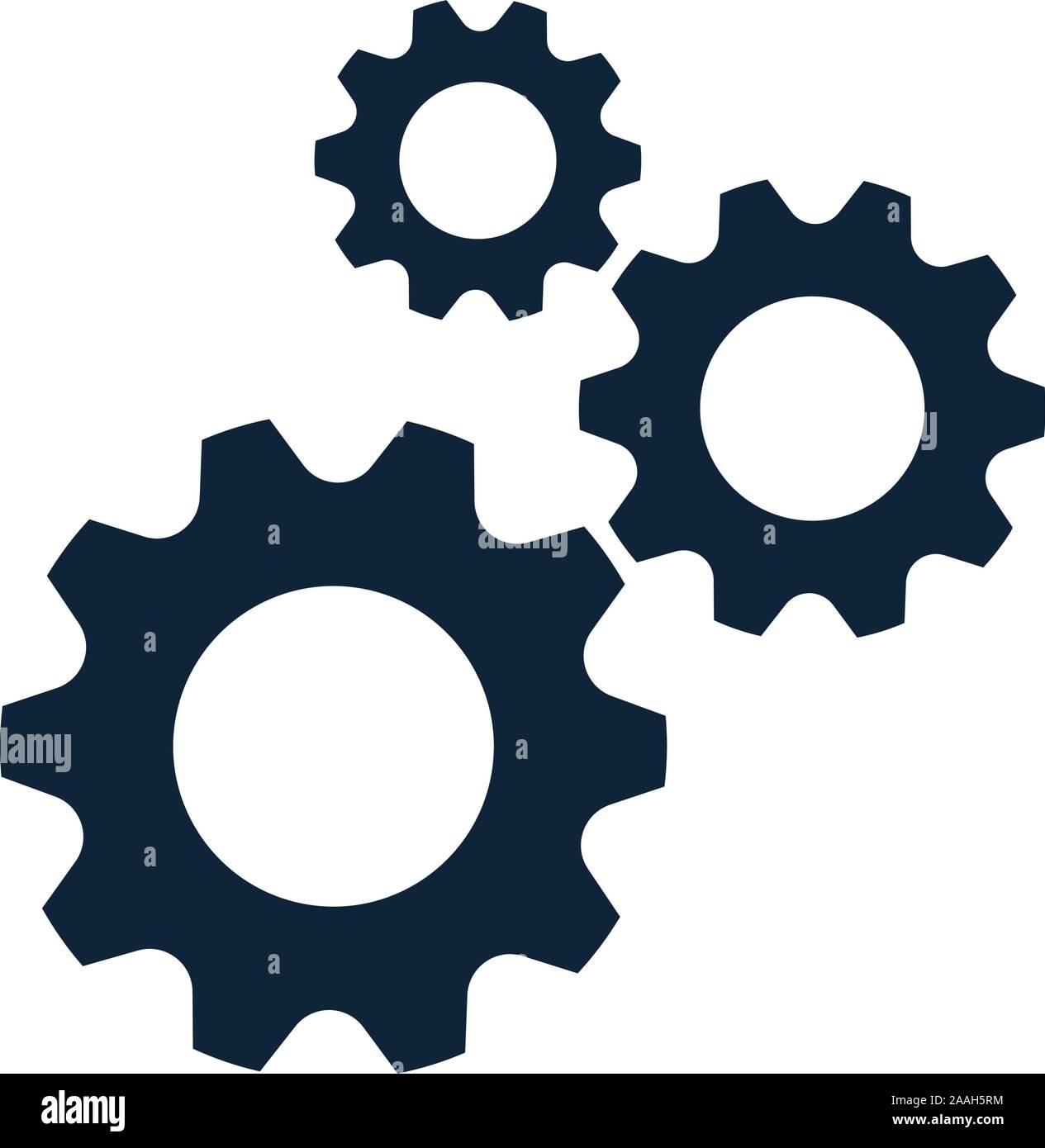 3 cogs Stock Vector Images - Alamy