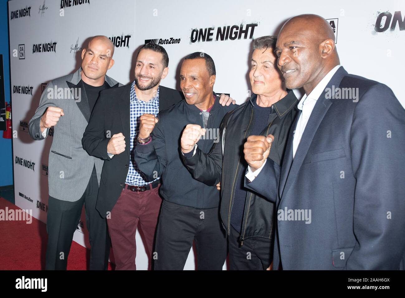 Sugar ray leonard sylvester stallone hi-res stock photography and ...