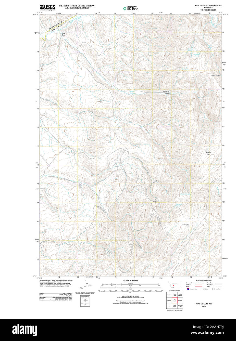 Roy montana map hi-res stock photography and images - Alamy