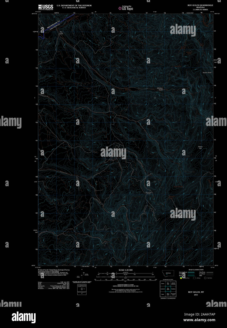 Roy montana map hi-res stock photography and images - Alamy