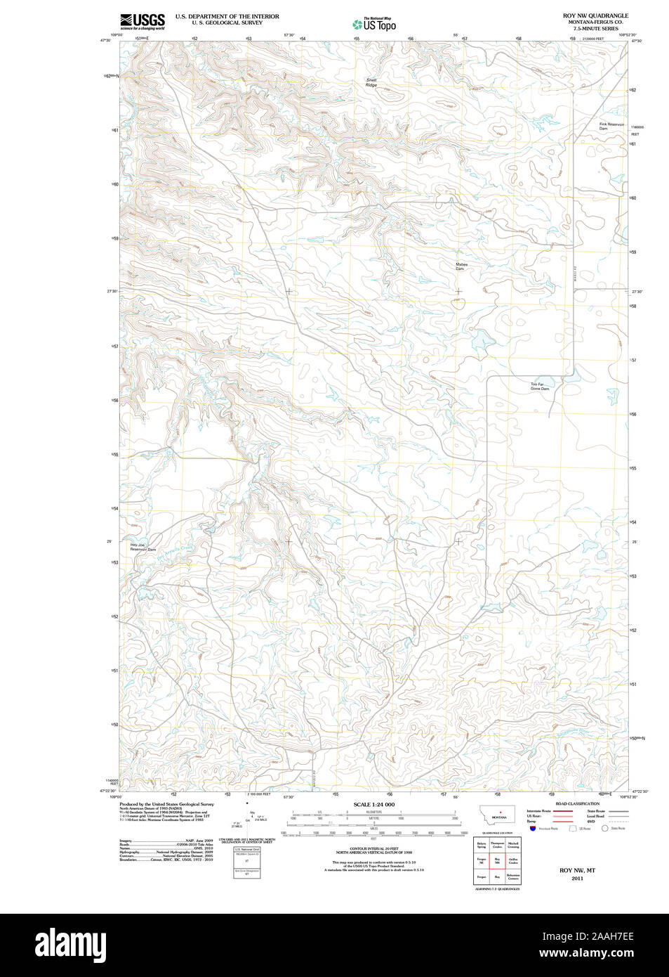 Map of roy montana hi-res stock photography and images - Alamy
