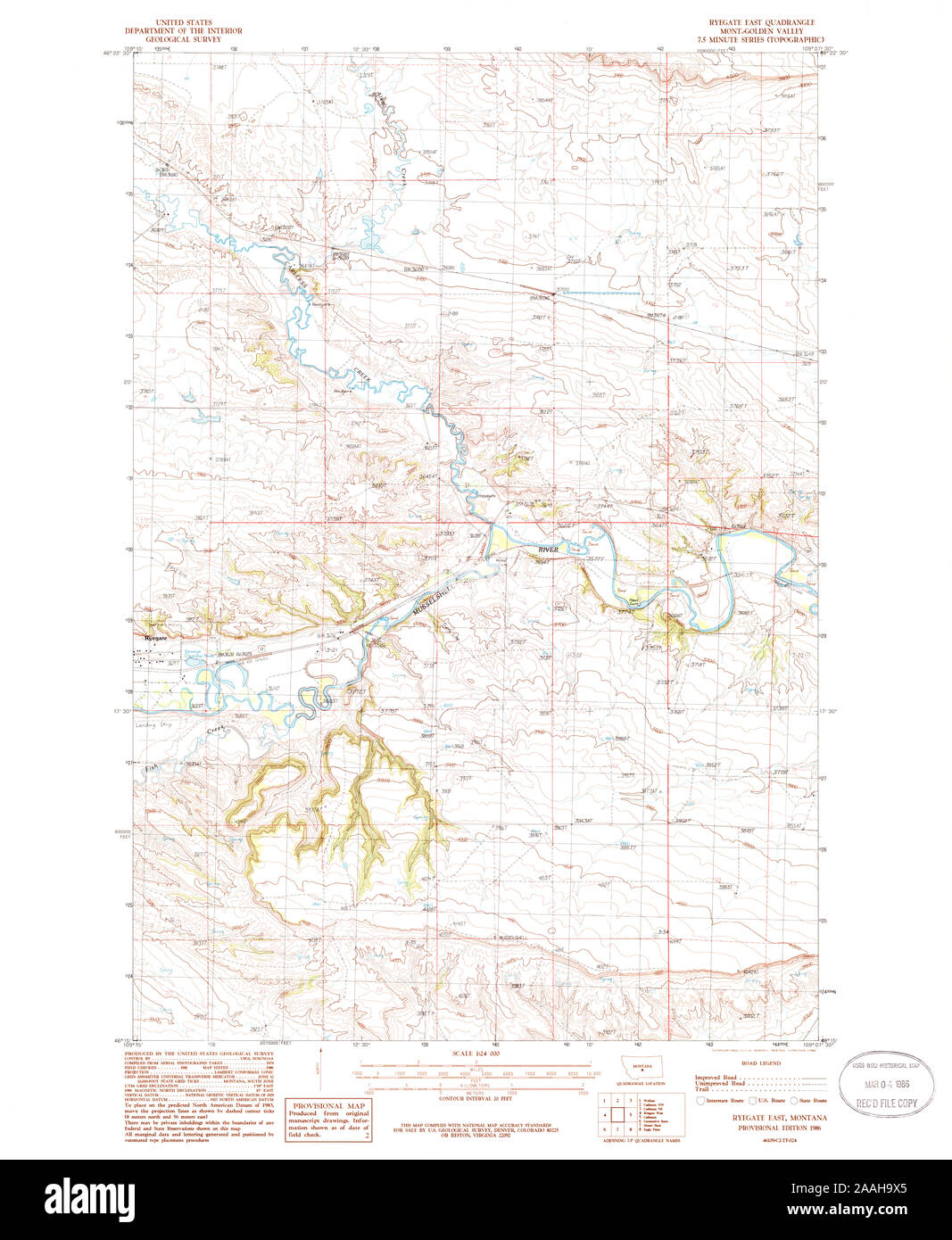 Map of ryegate hi-res stock photography and images - Alamy