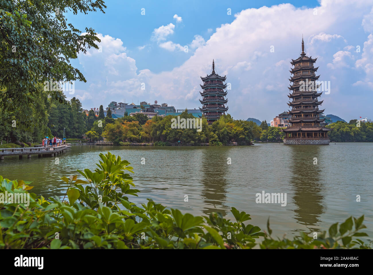 Guilin towers hi-res stock photography and images - Alamy