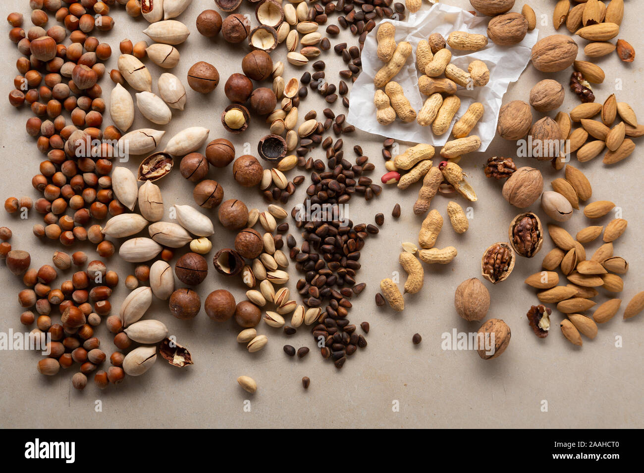Nut assortment hi-res stock photography and images - Alamy