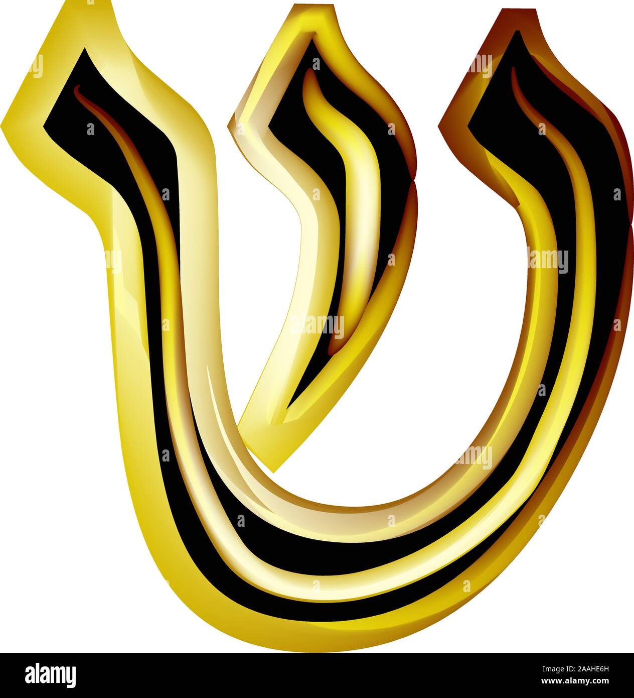 Shin letter hi-res stock photography and images - Alamy