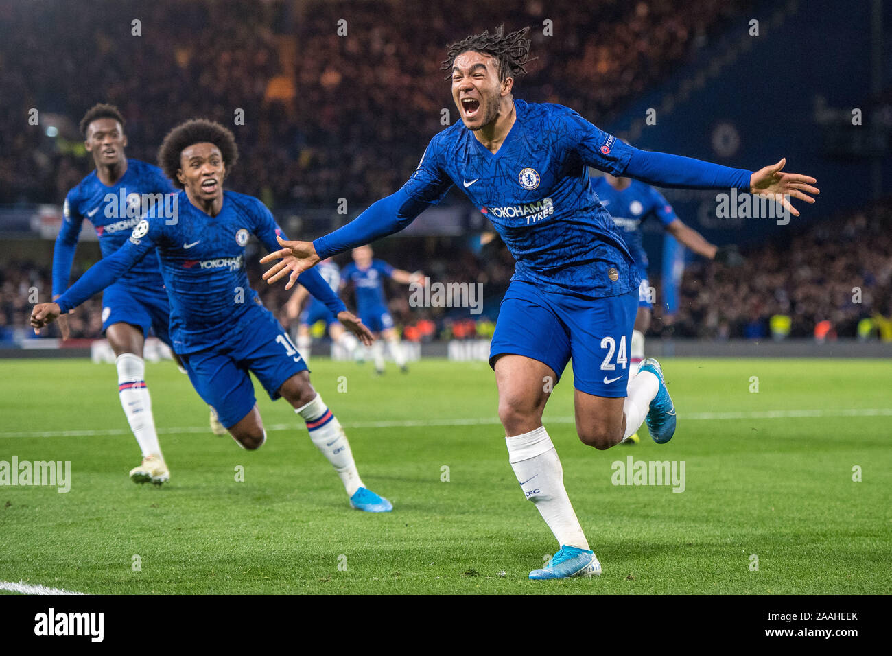 Reece James Celebrate Goal Hi res Stock Photography And Images Alamy