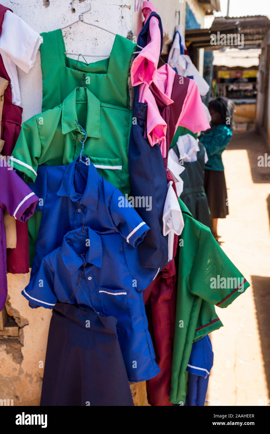 African school uniforms hi-res stock photography and images - Alamy